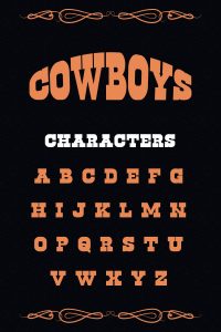 Cowboy Font Free | MasterBundles