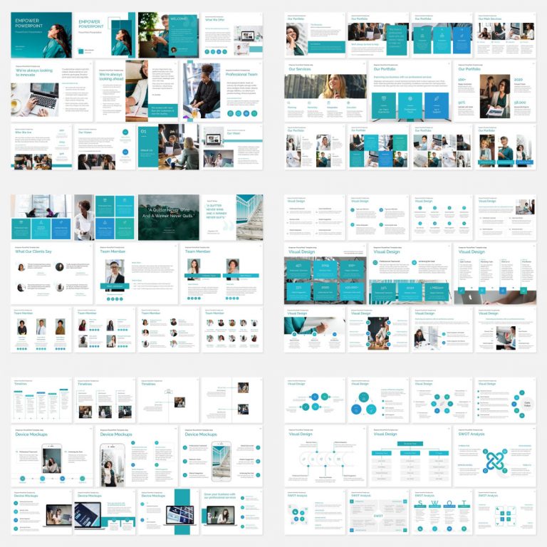 EMPOWER PowerPoint Template – MasterBundles