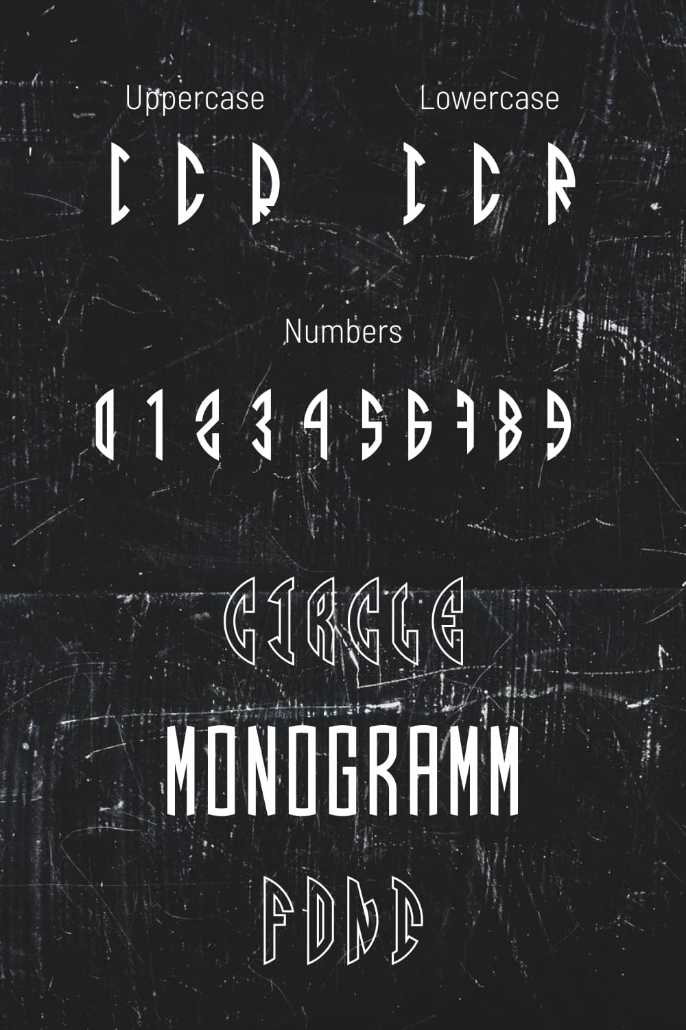Free Circle Monogram Font – MasterBundles