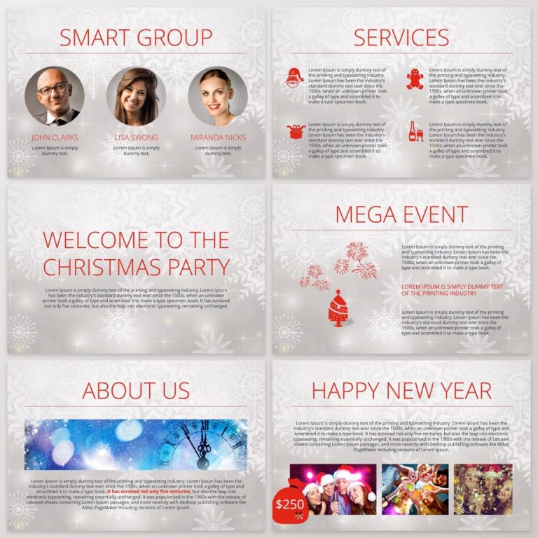 Holidays PowerPoint Video Template – MasterBundles