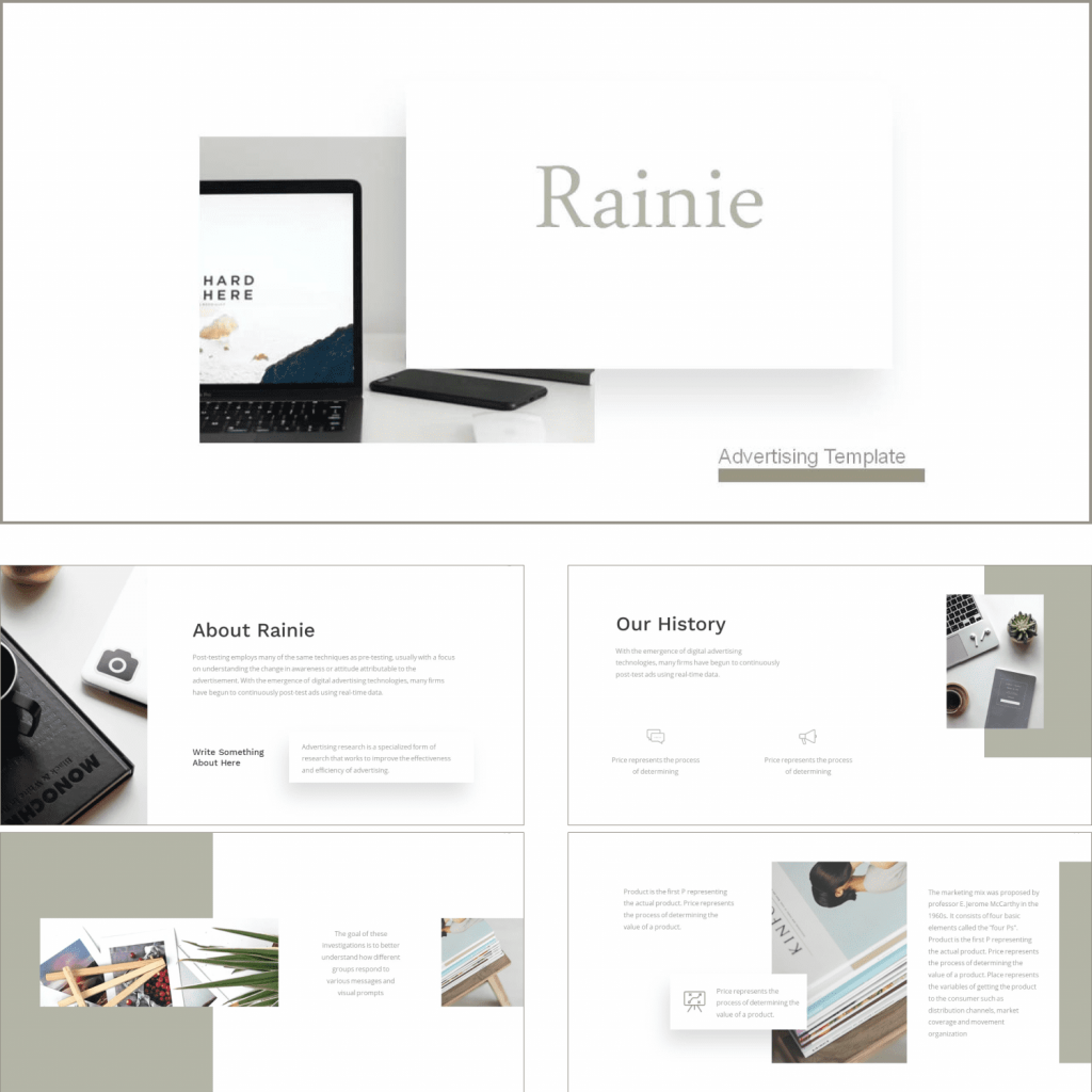 Advertising Presentation: Powerpoint, Keynote, Google Slides