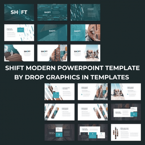 Shift Modern Powerpoint Template – MasterBundles