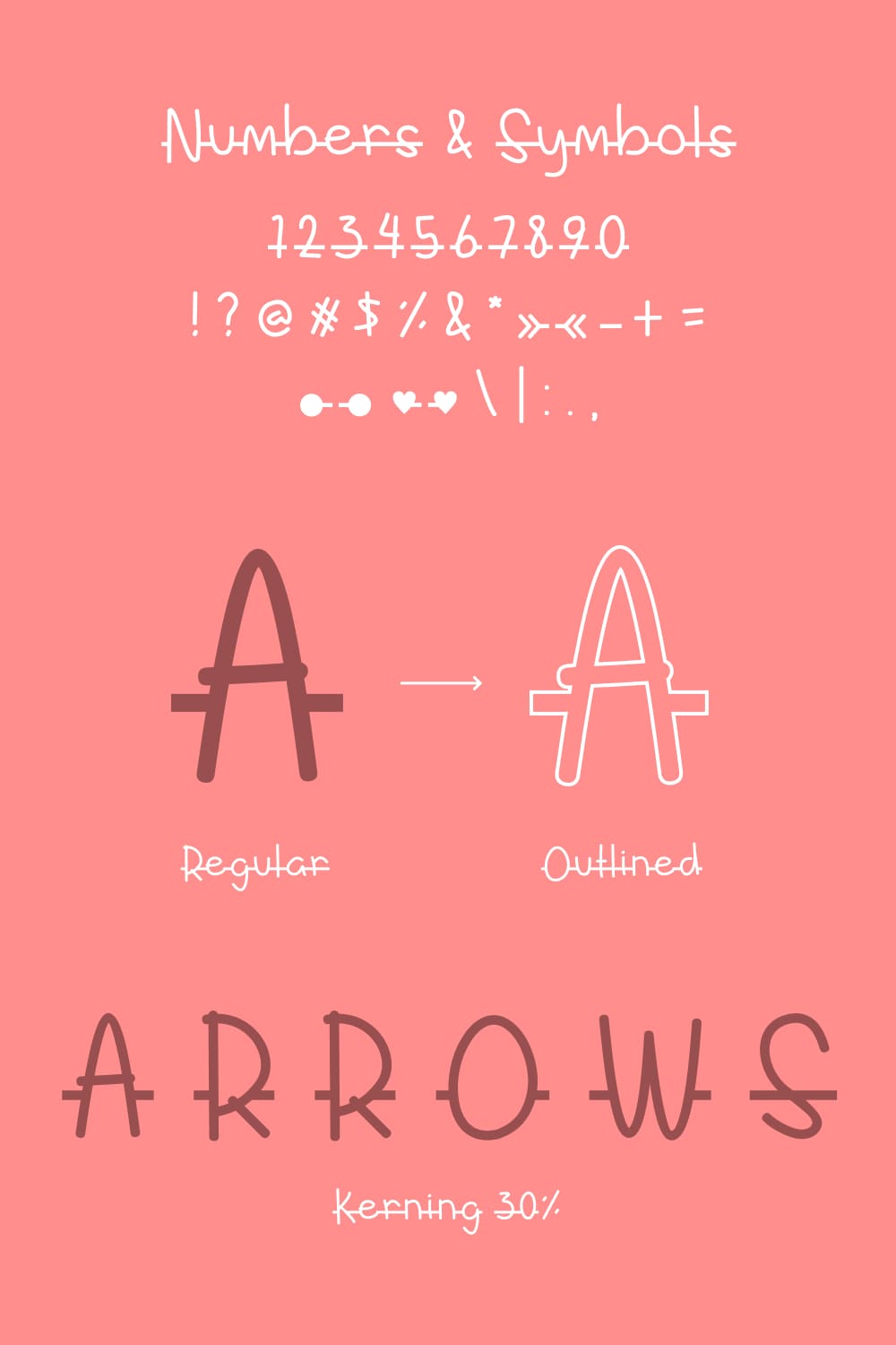 Arrow Font Free – MasterBundles