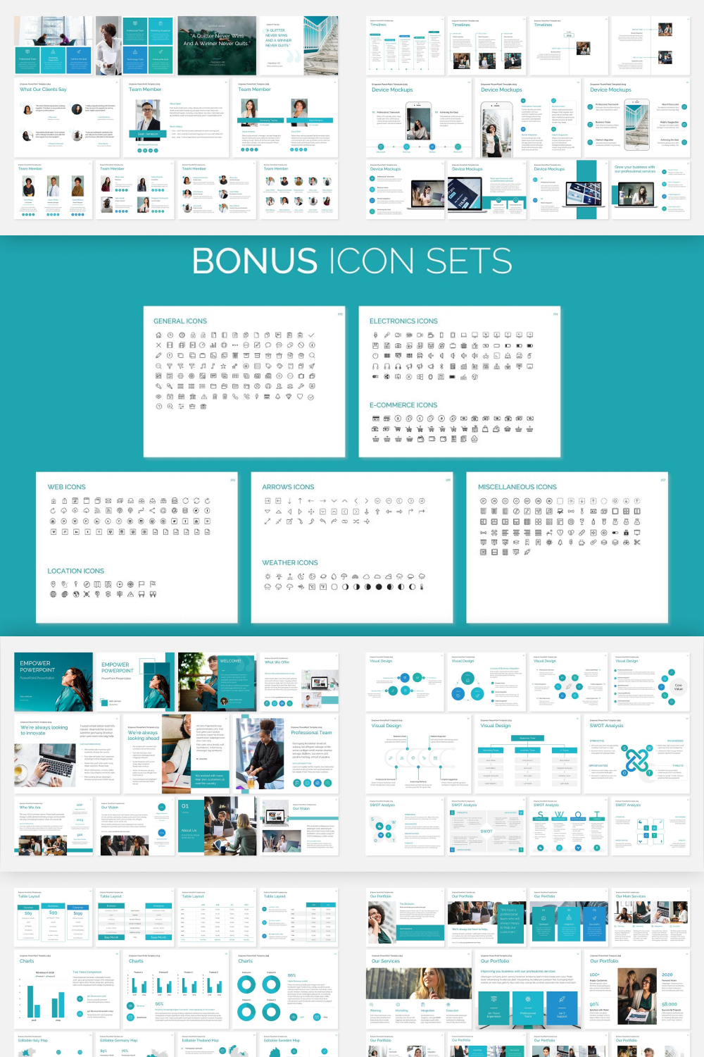 EMPOWER PowerPoint Template – MasterBundles