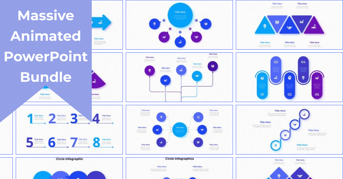 Massive Animated Powerpoint Bundle - MasterBundles