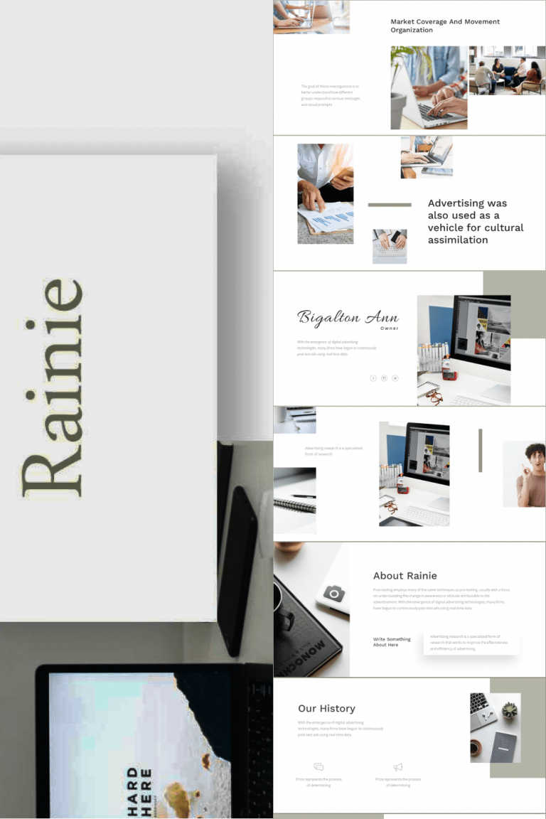 Advertising Presentation: Powerpoint, Keynote, Google Slides