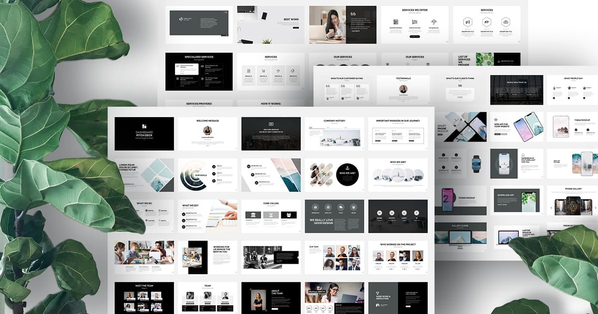 Pitch Deck - Powerpoint Presentation – MasterBundles