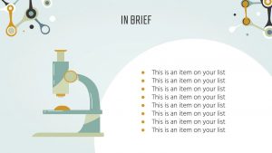 Free Science Fair Newsletter Powerpoint Template | Master Bundles