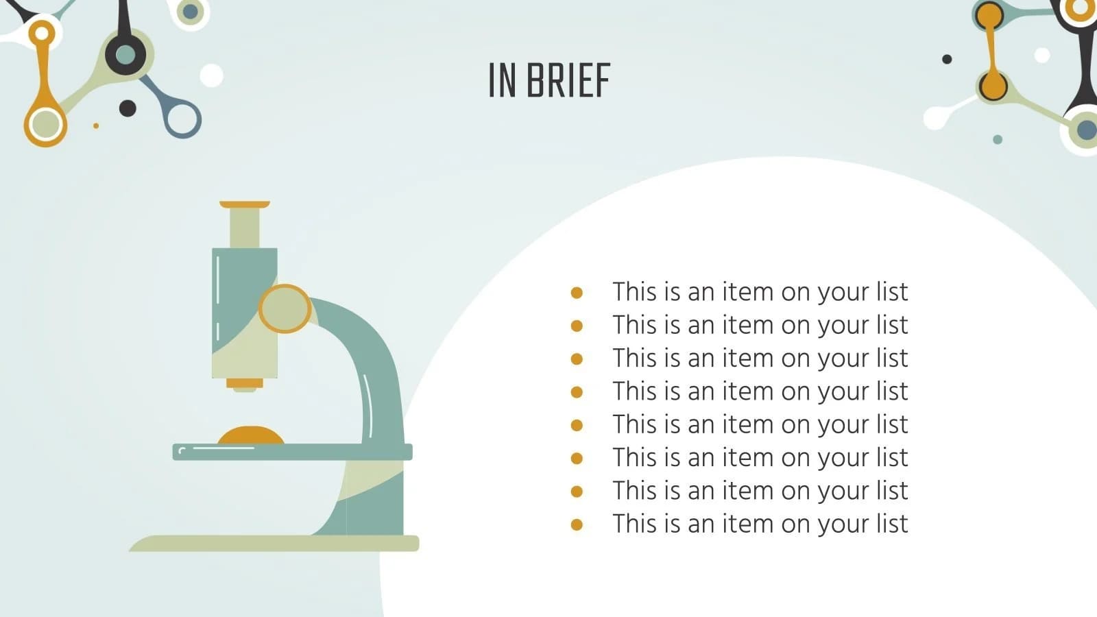 Free Science Fair Newsletter Powerpoint Template | Master Bundles