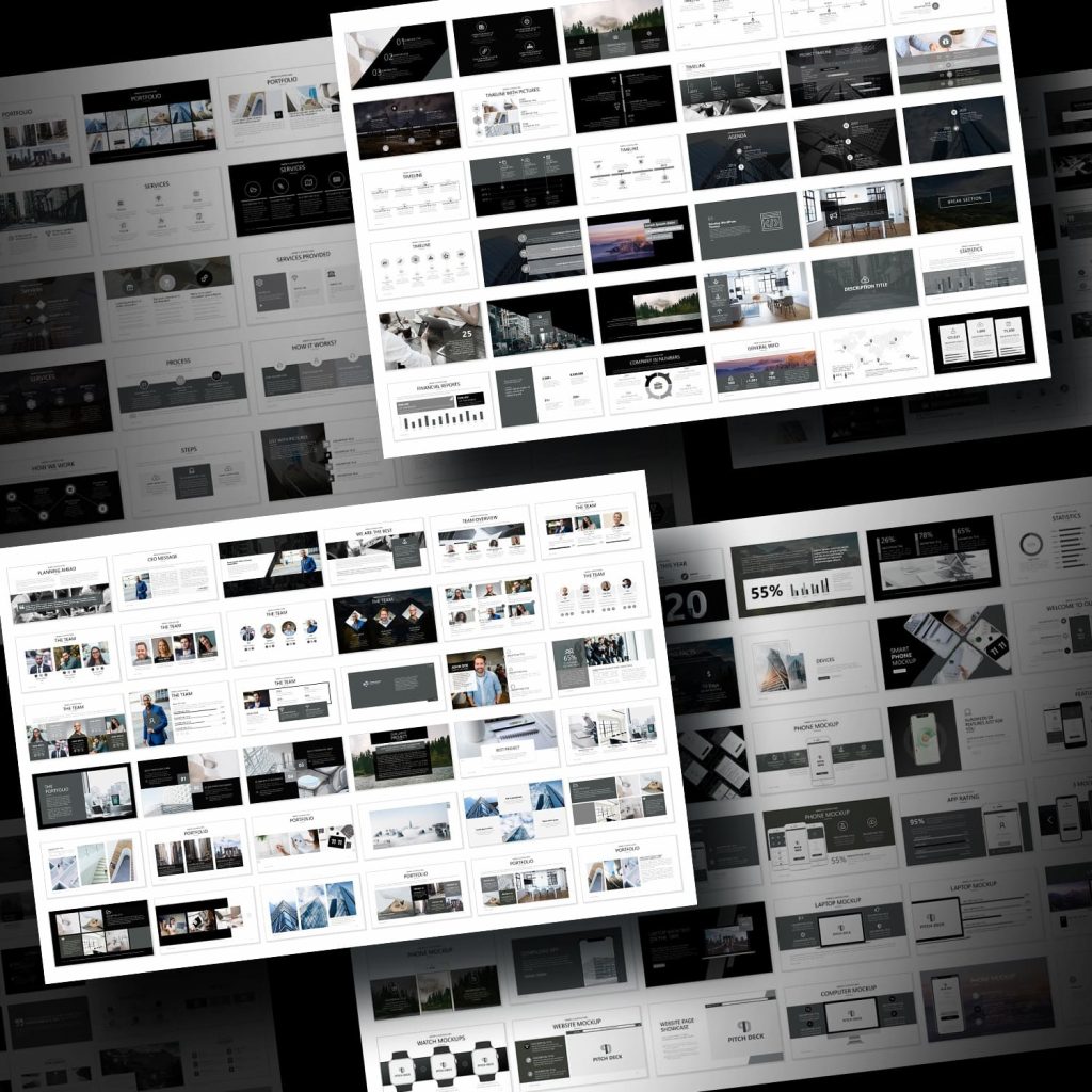 Pitch Deck - Presentation Dashboard – MasterBundles