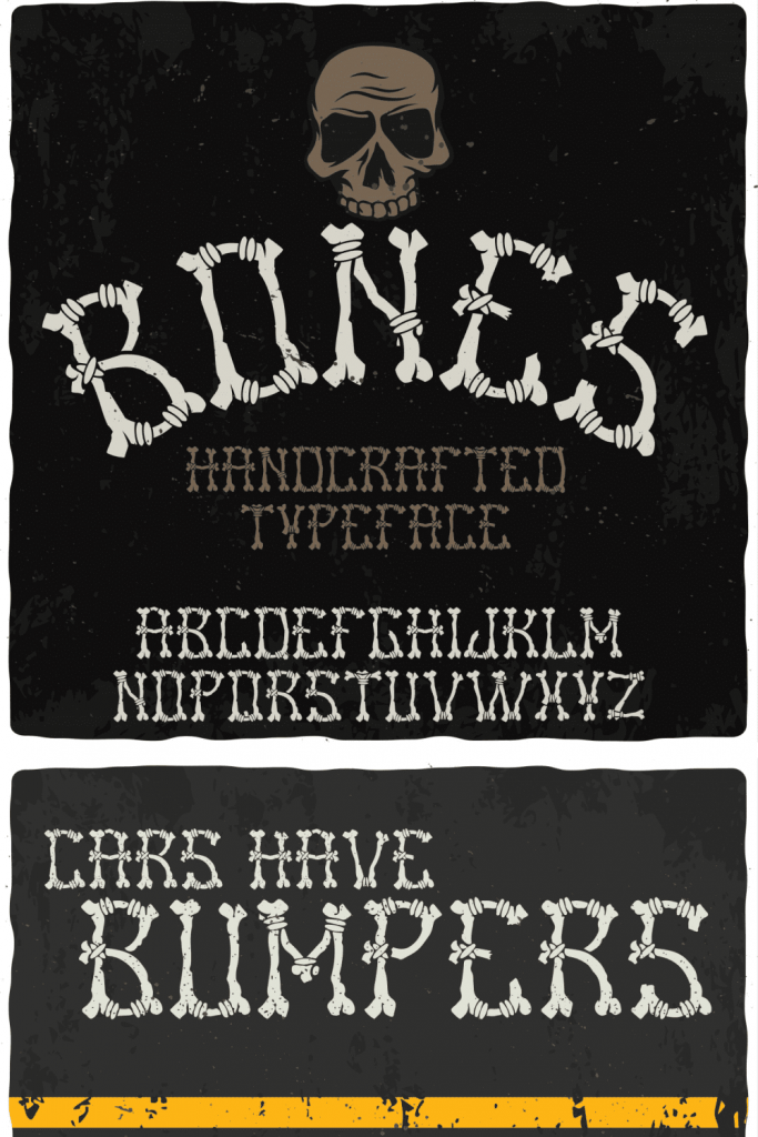 Bones Typeface - MasterBundles
