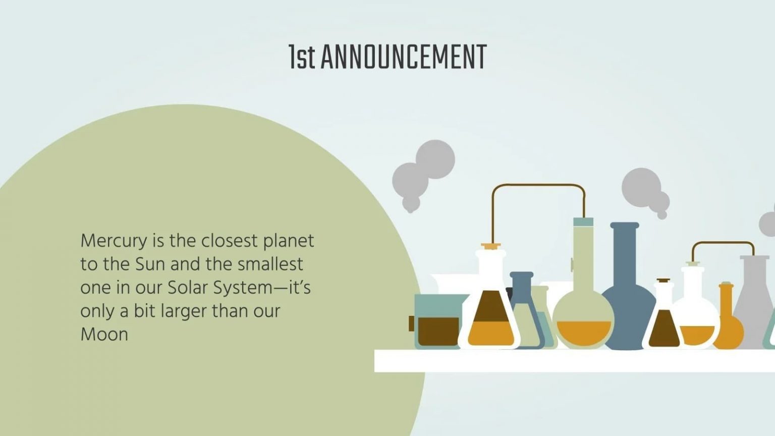 Free Science Fair Newsletter Powerpoint Template | Master Bundles