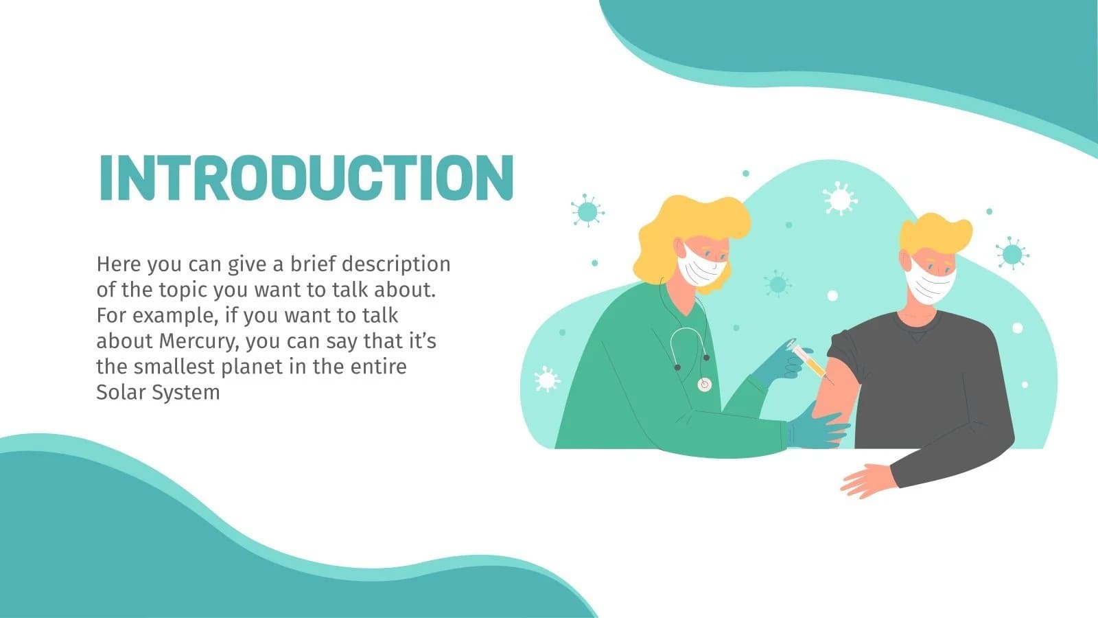 Free Vaccination Thesis Defense Powerpoint Template | Master Bundles