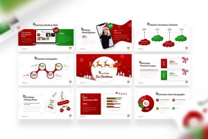 Christmas Times PowerPoint Template | Master Bundles