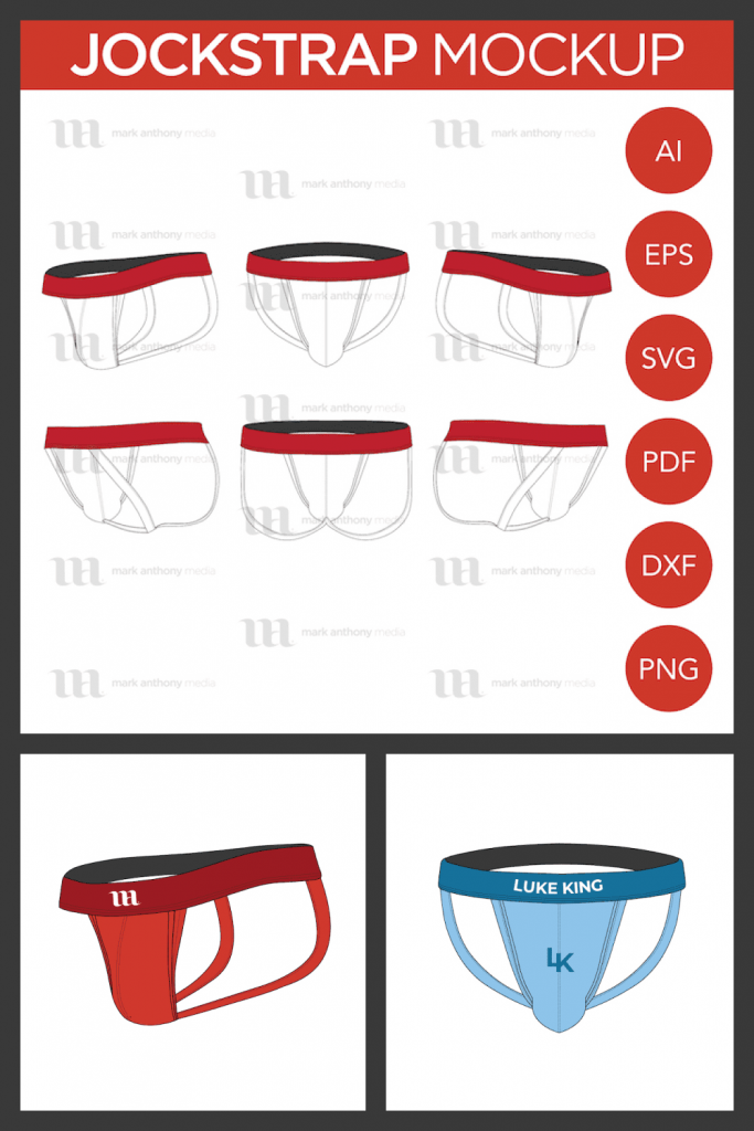 Jockstrap - Vector Mockup Template - MasterBundles