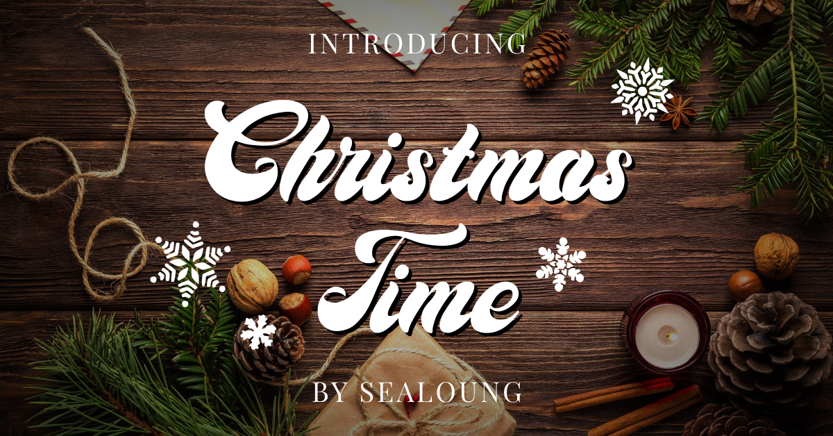 Christmas Time Font – MasterBundles