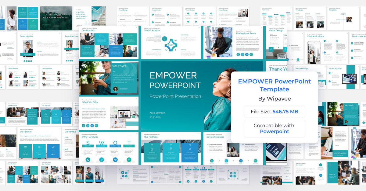 EMPOWER PowerPoint Template – MasterBundles