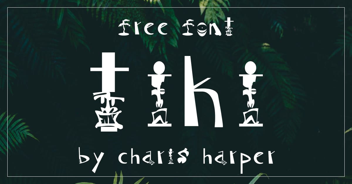 Free Tiki Font – MasterBundles