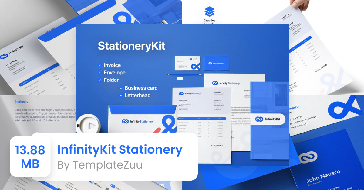 InfinityKit Stationery – MasterBundles