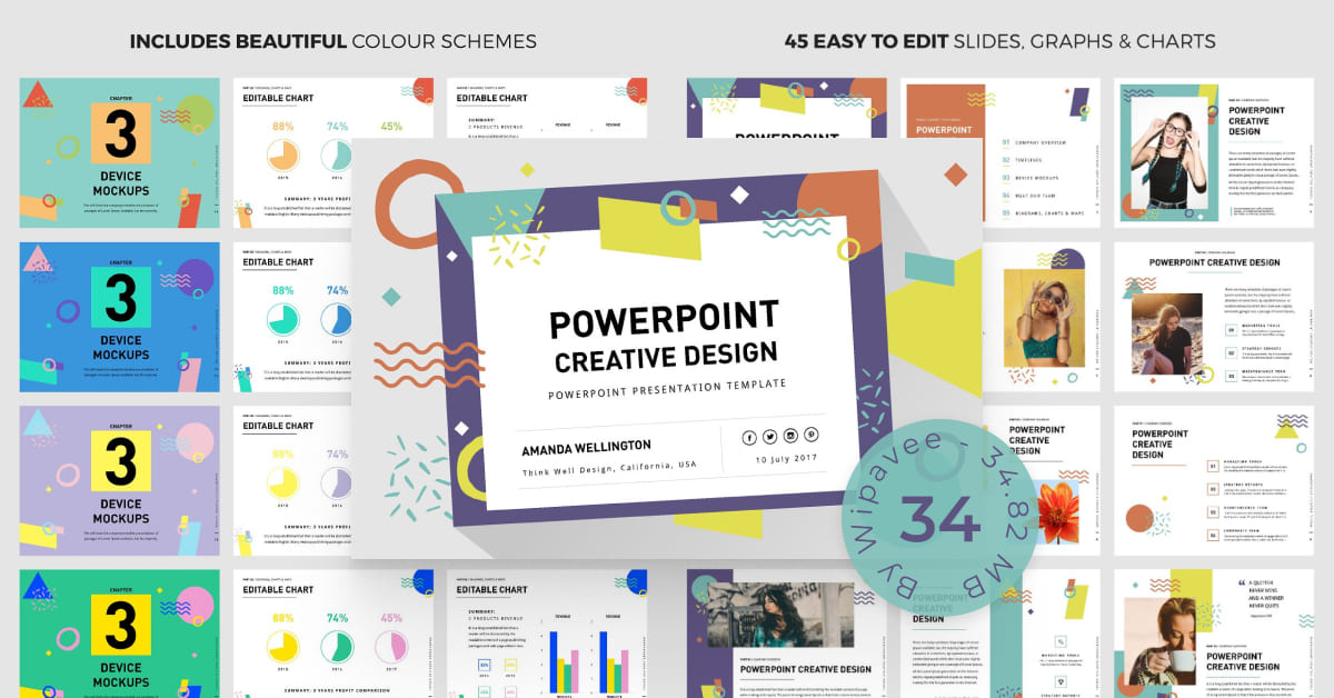 PowerPoint Creative Design Template – MasterBundles
