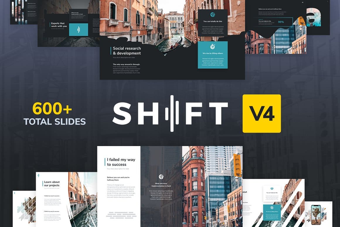 Shift Modern Powerpoint Template | Master Bundles