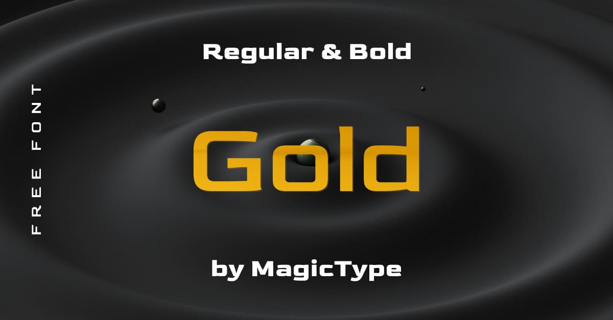 Free Gold Font – MasterBundles