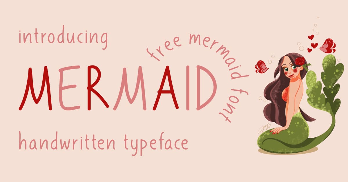 Free Mermaid Font – MasterBundles