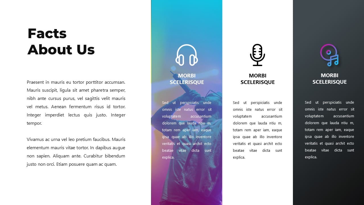 50 Slides Colorful Music Presentation Template 2022: Powerpoint, Google ...