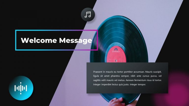 50 Slides Colorful Music Presentation Template 2022: Powerpoint, Google ...