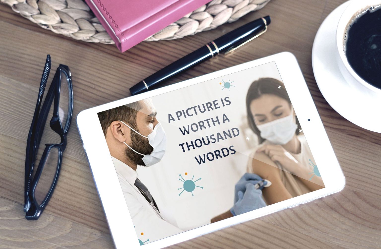 Free COVID-19 Vaccine Breakthrough Powerpoint Template – MasterBundles