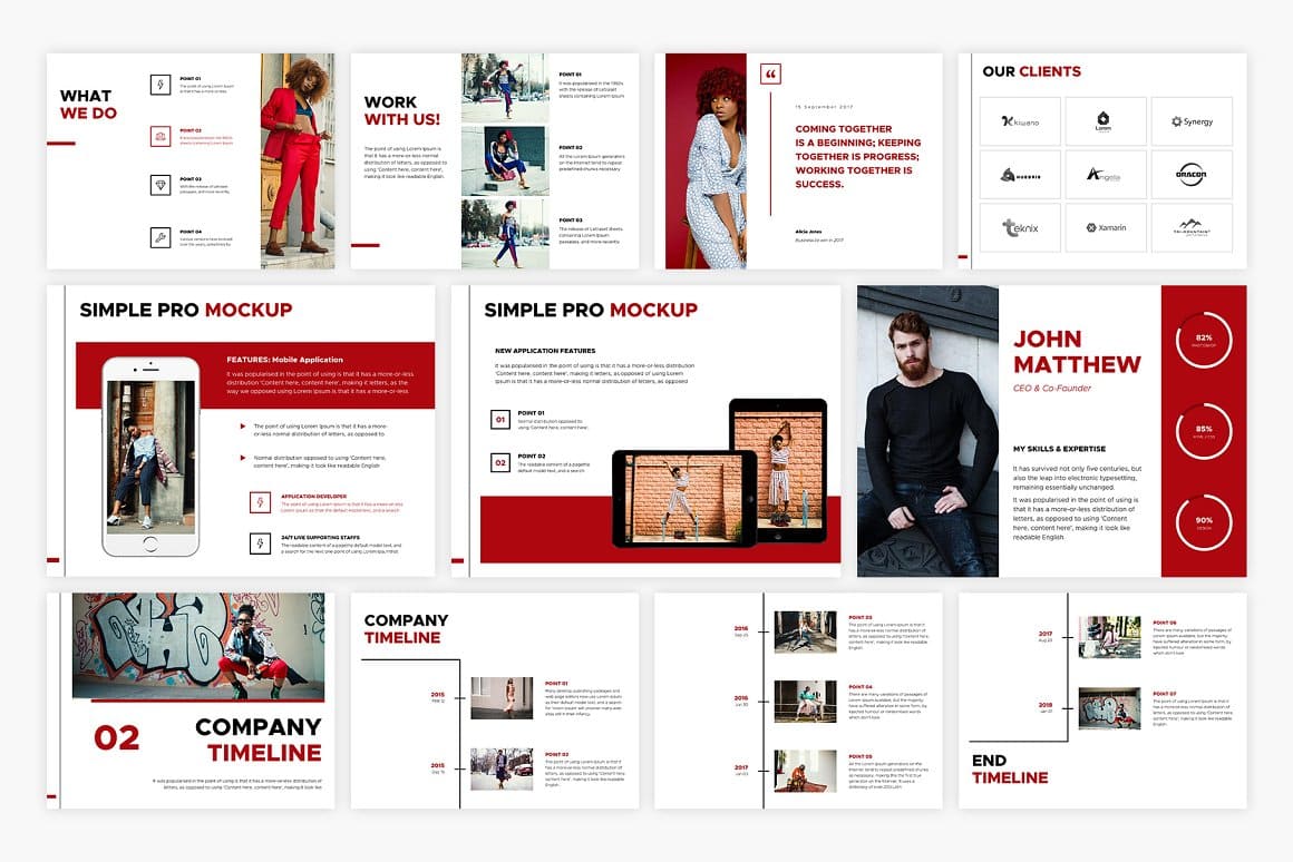 Simple PRO PowerPoint – MasterBundles