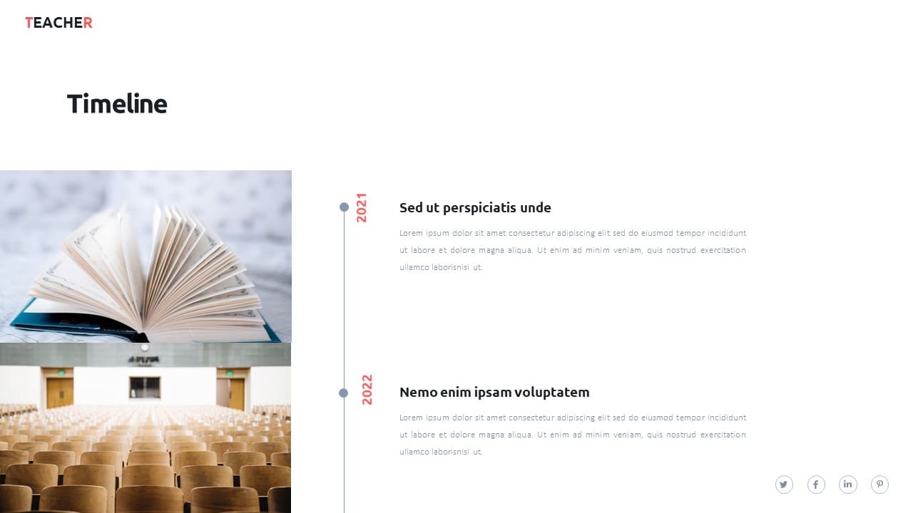 50 Slides Teacher Education Presentation Template 2022: Powerpoint ...