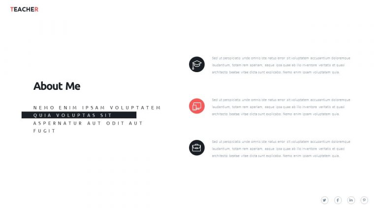 50 Slides Teacher Education Presentation Template 2022: Powerpoint ...