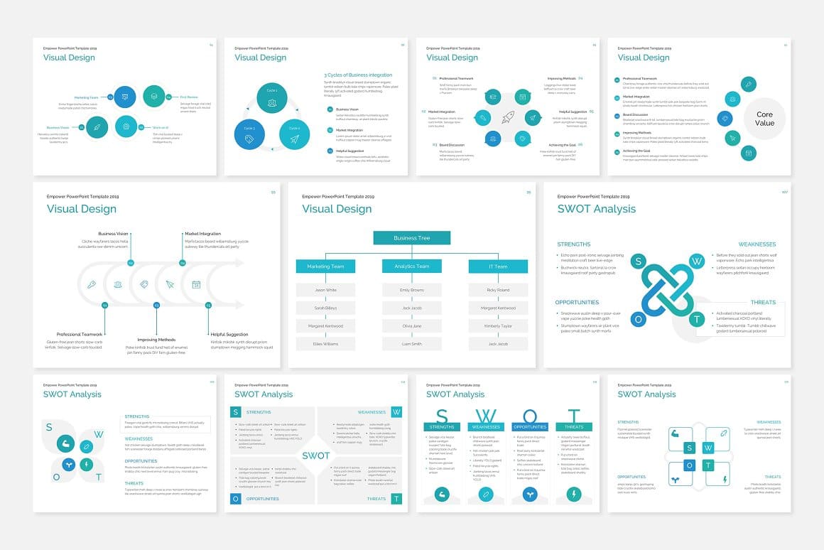EMPOWER PowerPoint Template – MasterBundles