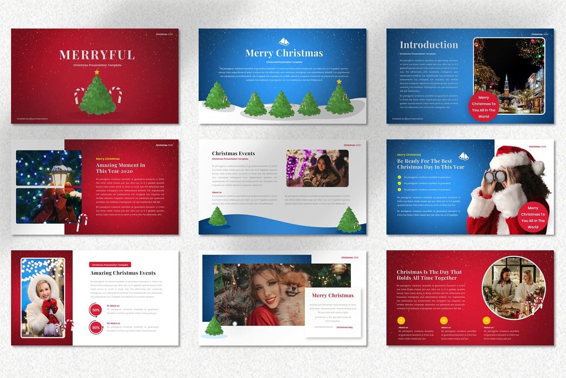 Merryful - Christmas Powerpoint – MasterBundles