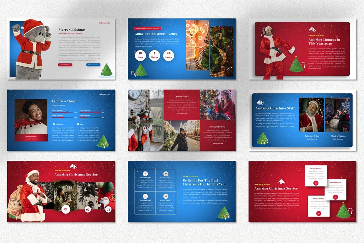 Merryful - Christmas Powerpoint – MasterBundles