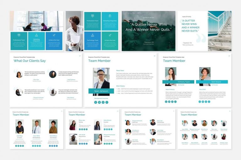 EMPOWER PowerPoint Template – MasterBundles