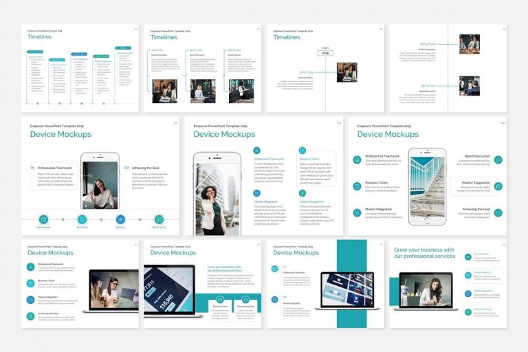 EMPOWER PowerPoint Template – MasterBundles