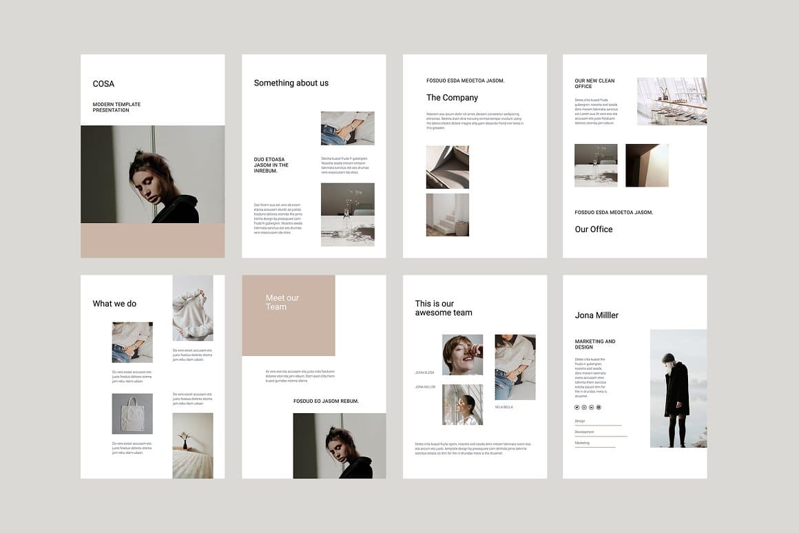COSA - Vertical Keynote Template – MasterBundles