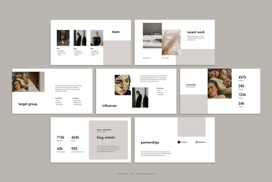 KARA - Corporate Media Kit Powerpoint Template – MasterBundles