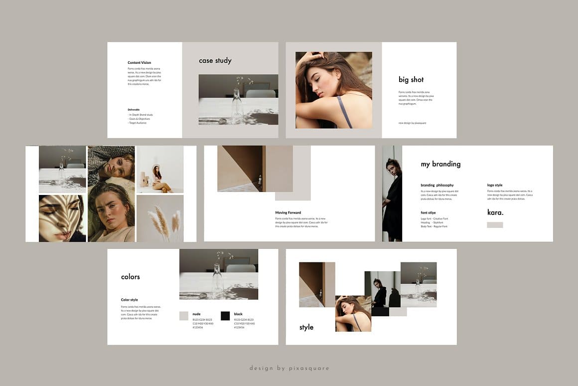 KARA - Corporate Media Kit Powerpoint Template – MasterBundles