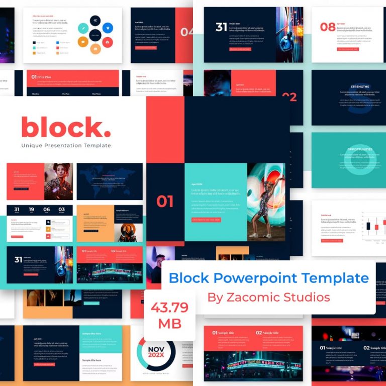 Block Powerpoint Template – MasterBundles