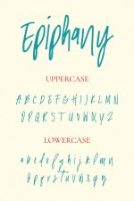 Epiphany Handwriting Font | Master Bundles