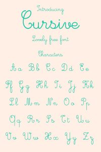 Lovely Free cursive Font | Master Bundles