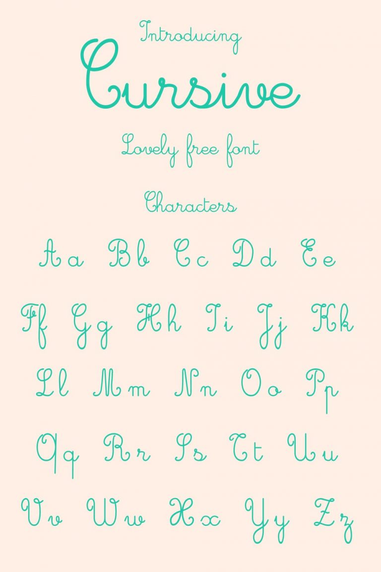 Lovely Free cursive Font | Master Bundles