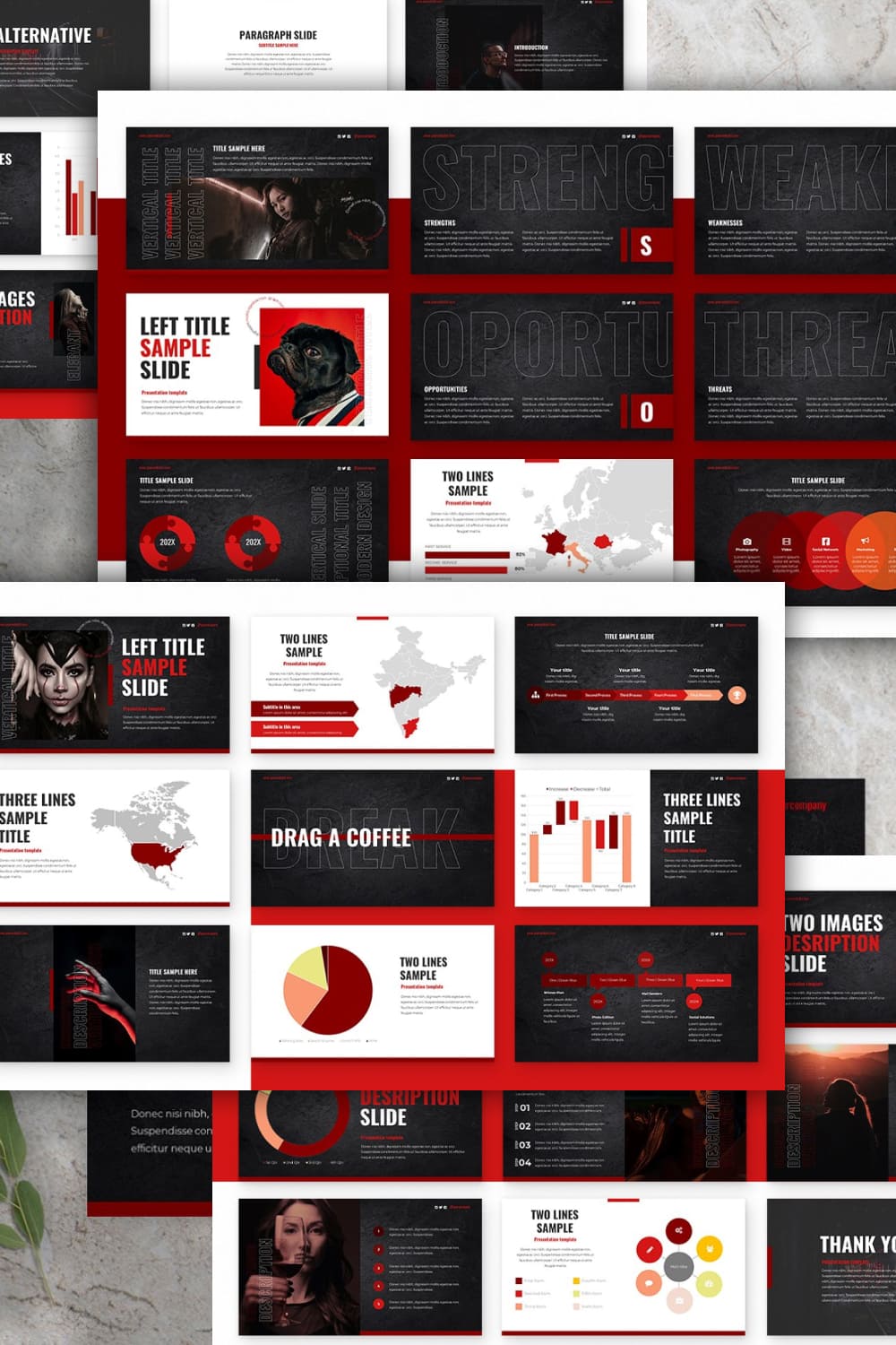 Alternative Product Roadmap Template Powerpoint – MasterBundles