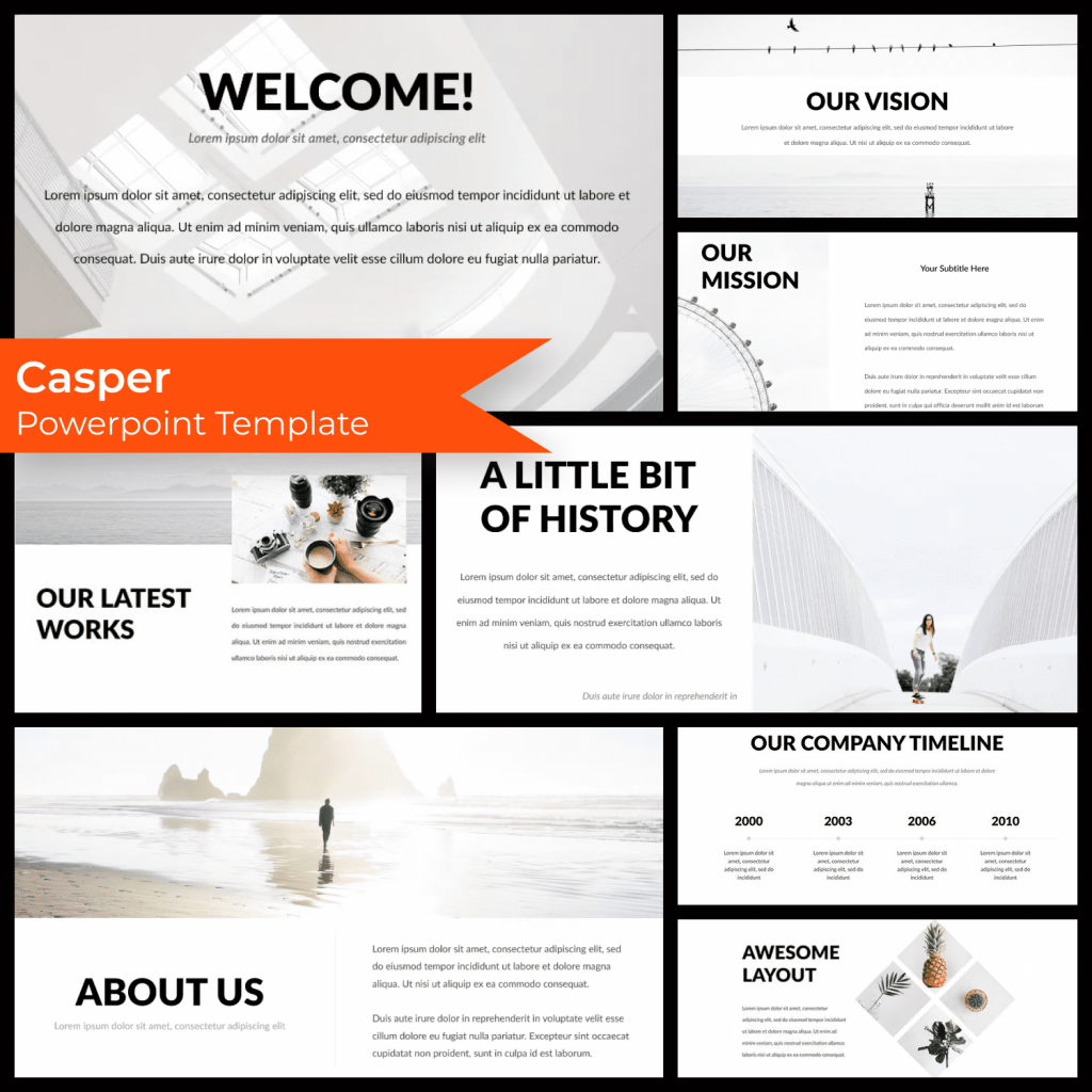 Casper - Powerpoint Template – MasterBundles