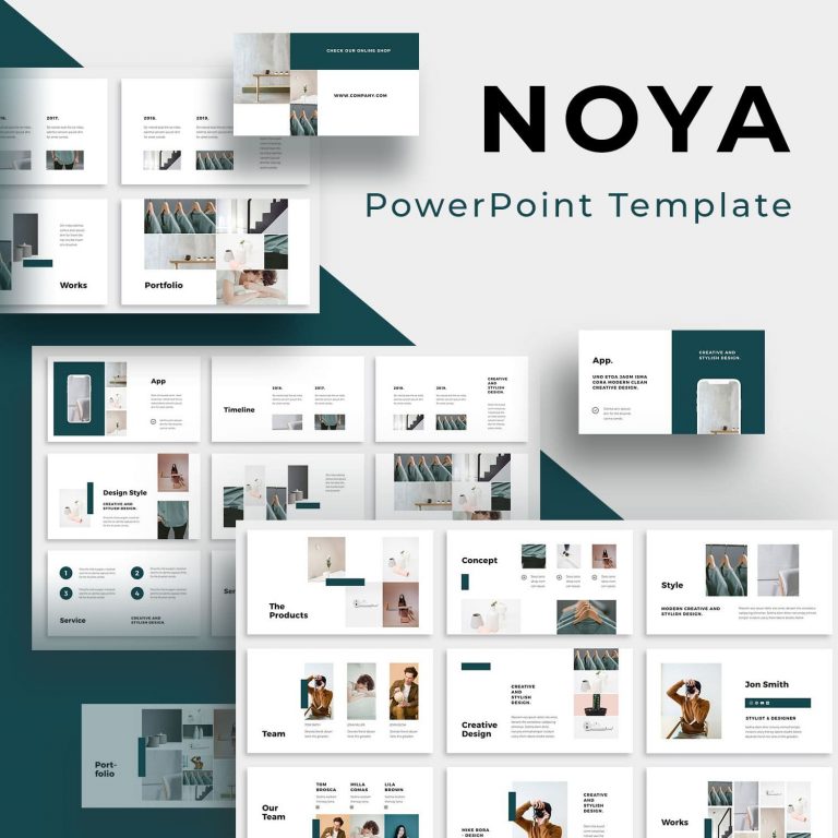 NOYA - Powerpoint Template – MasterBundles