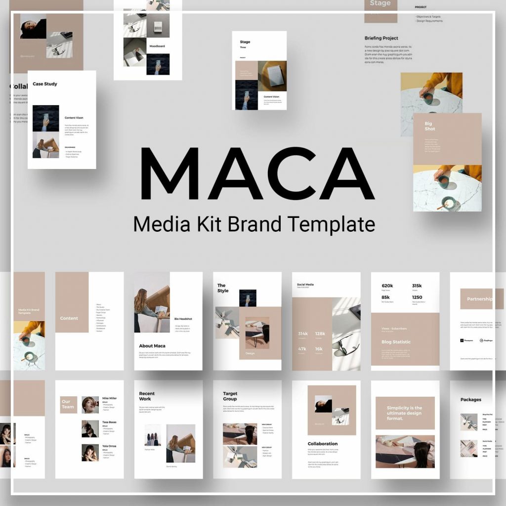MACA Vertical Google Slides Template – MasterBundles