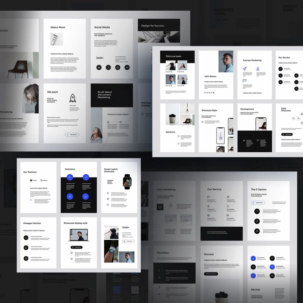 MURO Google Slides Vertical Template – MasterBundles